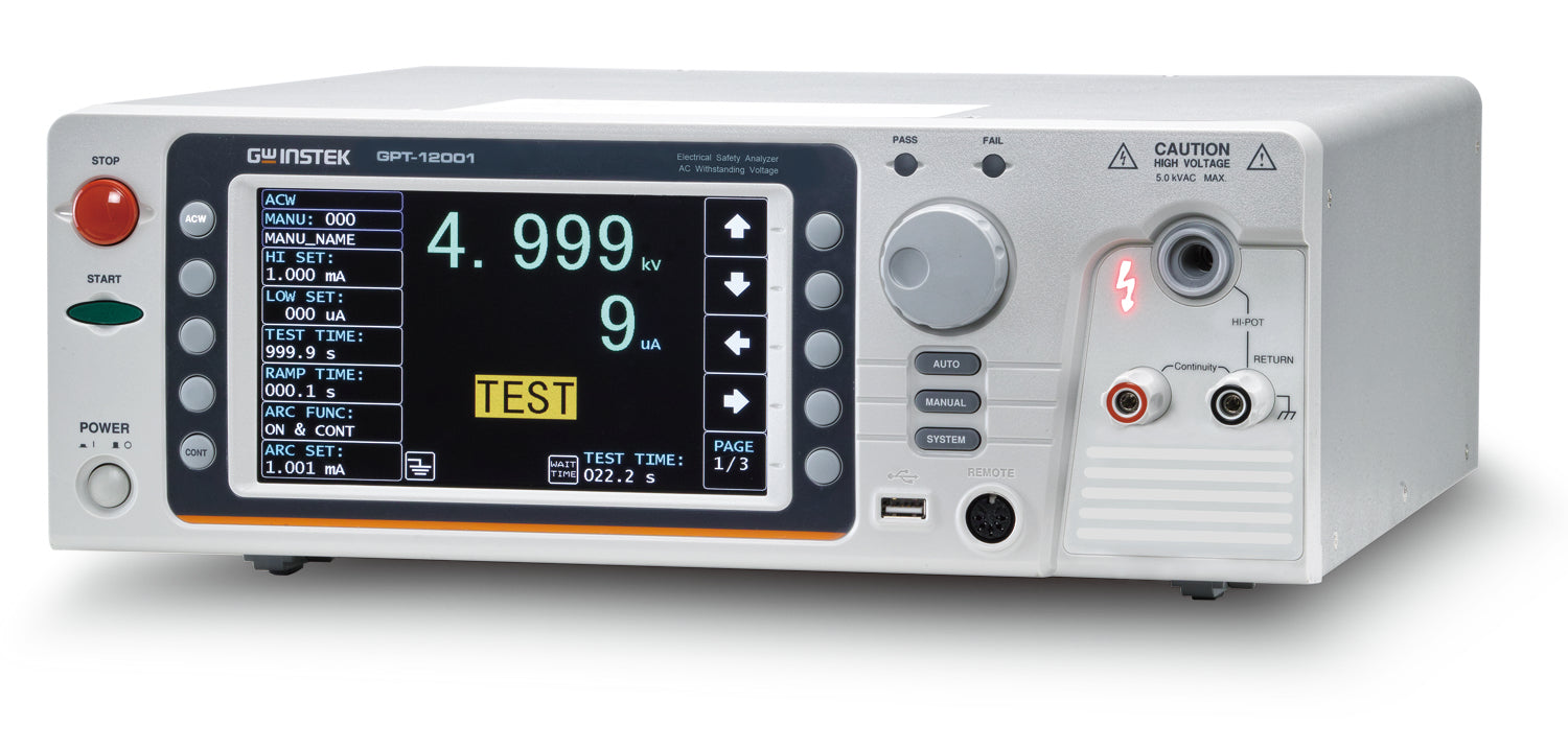 GPT-12000 Electrical Safety Analyzer – Microdian